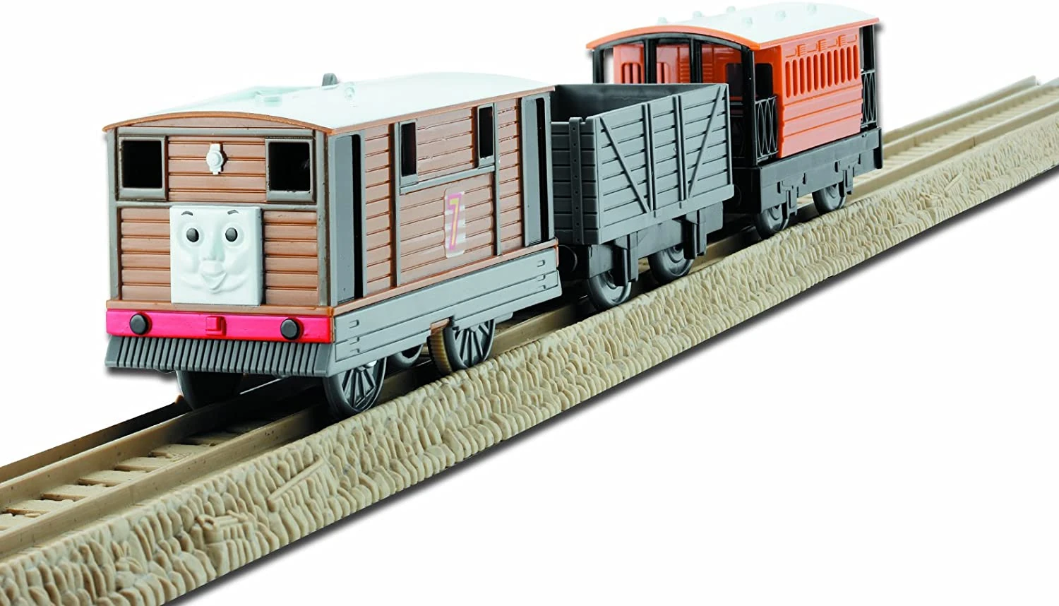 Toby with Henrietta and Troublesome Truck | TrackMaster Wiki | FANDOM ...
