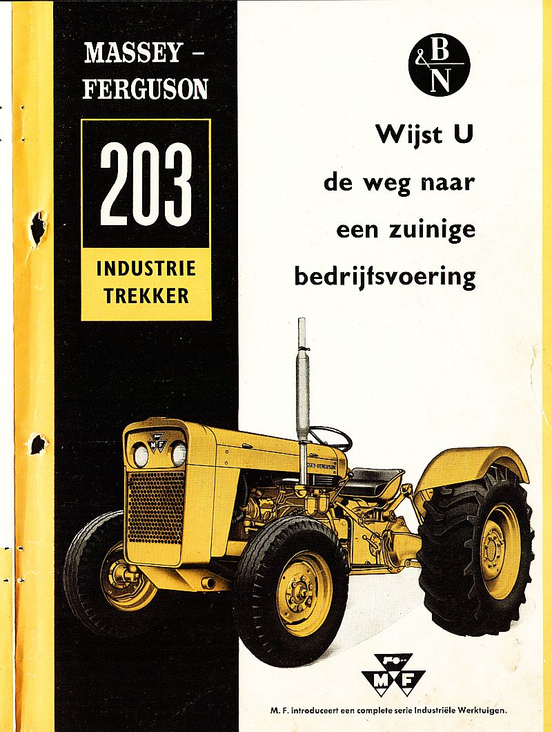 Massey Ferguson 203 Industrial Tractor And Construction Plant Wiki Fandom Powered By Wikia