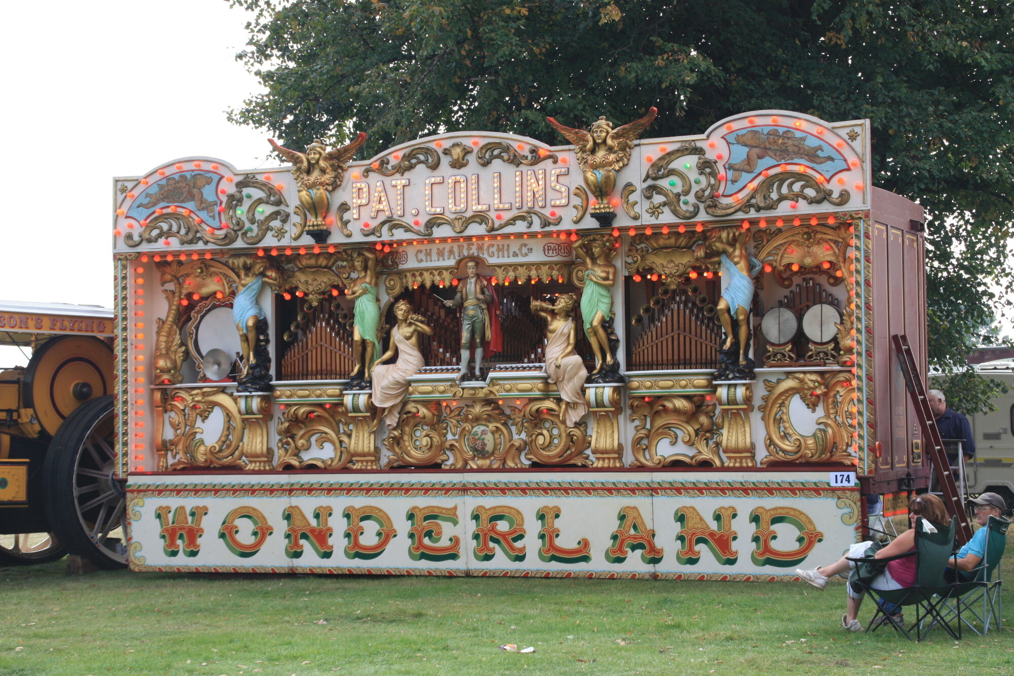 Pat Collins 98 Key Marenghi Bioscope Show Organ | Tractor ...