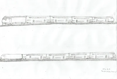 More Drawings, Modern Metrolink Material | Trains And Locomotives Wiki ...