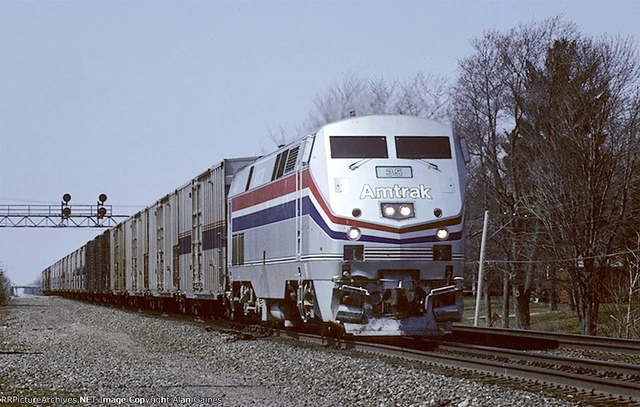 Image - Amtrak Mail Train.jpg | Trains And Locomotives Wiki | FANDOM ...
