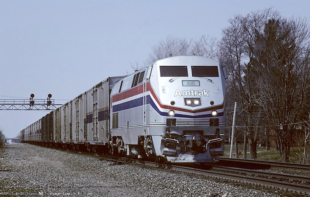 Image - Amtrak Mail Train.jpg | Trains And Locomotives Wiki | FANDOM ...