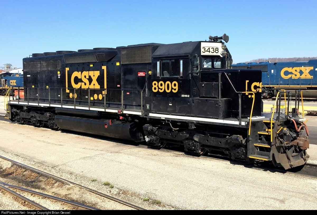 Image - CSX (Ex NS-CR) SD40-2 8909 (3438).jpg | Trains And Locomotives Wiki | FANDOM powered by ...