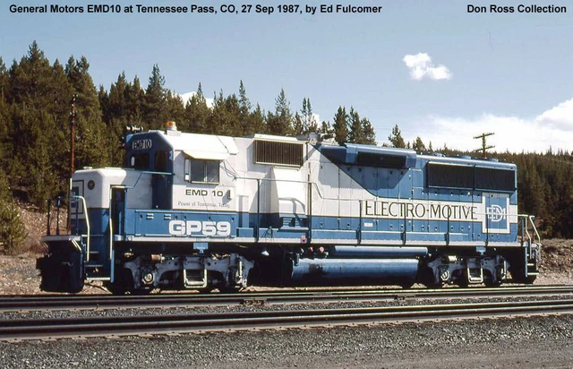 Image - EMD GP59 Demonstrator.jpg | Trains And Locomotives Wiki ...