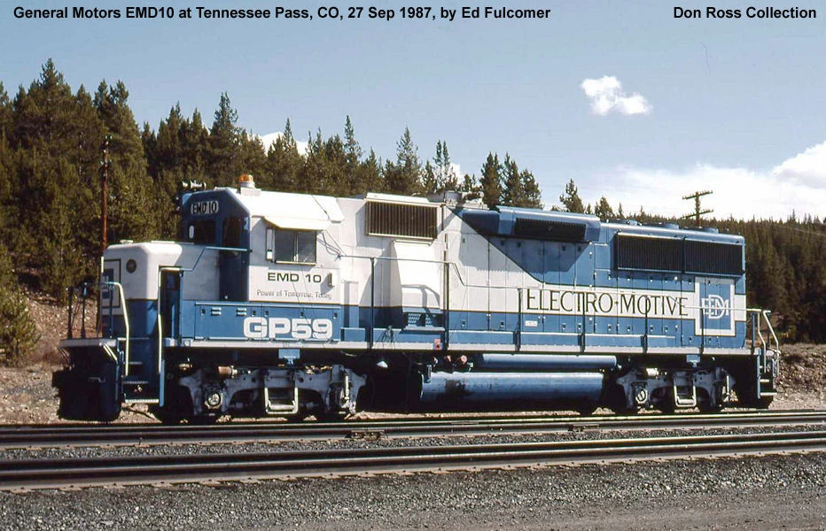 Image - EMD GP59 Demonstrator.jpg | Trains And Locomotives Wiki | FANDOM powered by Wikia