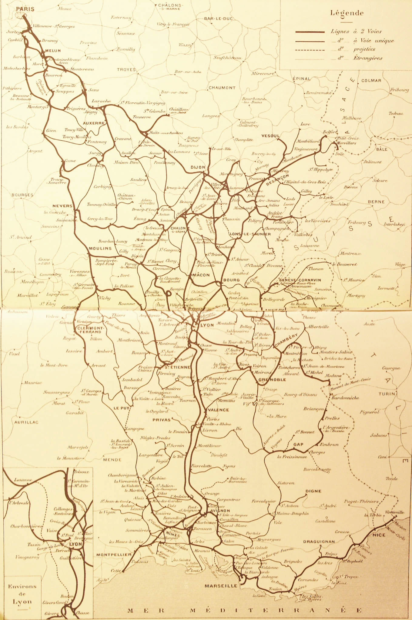 Réseau lignes (PLM) | Le monde des chemins de fer | Fandom