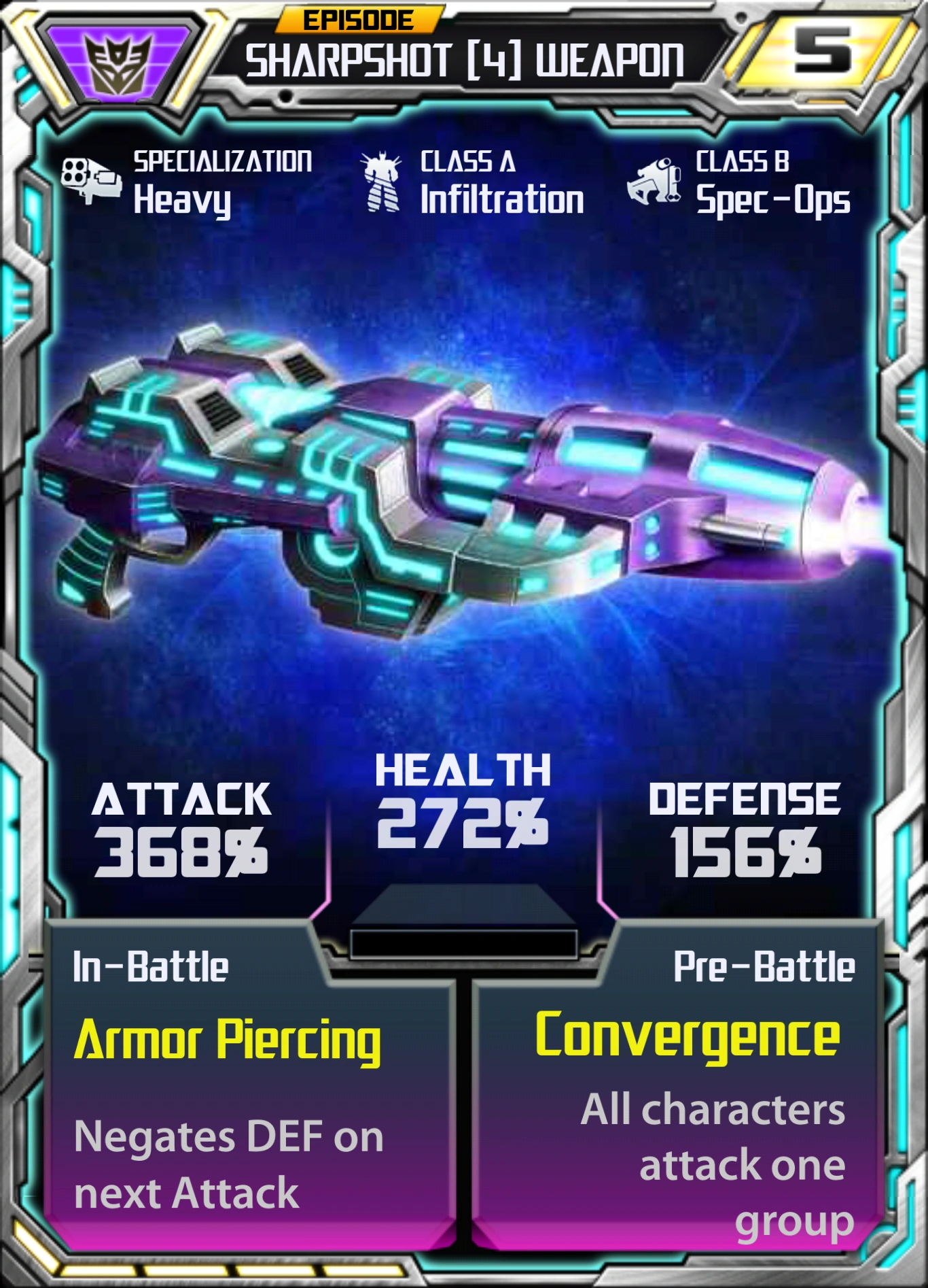 Sharpshot (4) Weapon | Transformers Legends Wiki | Fandom