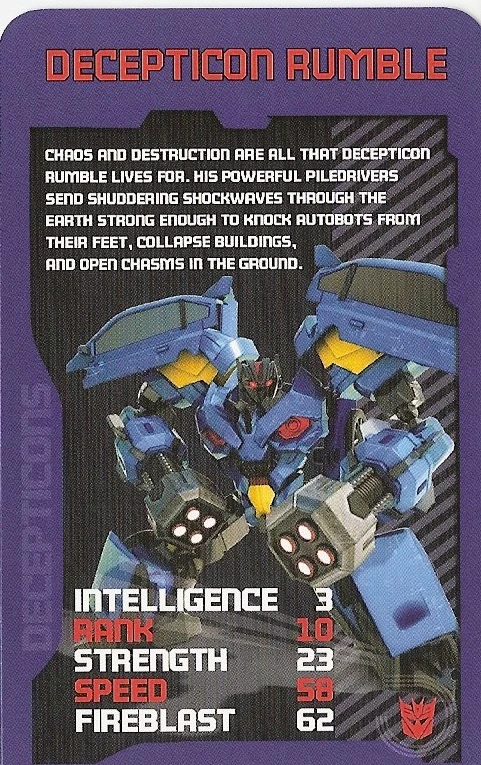 Rumble | Teletraan I: The Transformers Wiki | Fandom