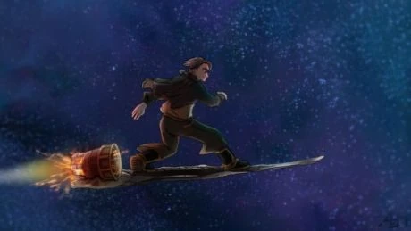 Jim Hawkins' New Solar Surfer | Treasure Planet Wiki | Fandom