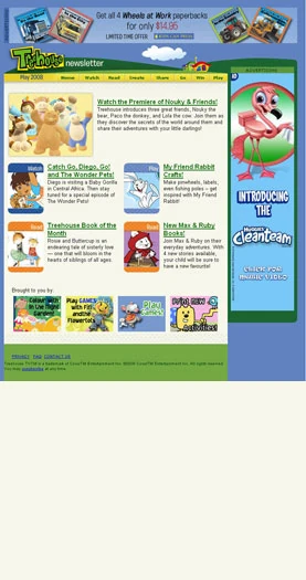 Tree Talk - The Monthly Treehouse TV newsletter | Treehouse tv Wiki ...