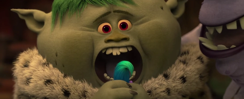 Image - Prince Gristle about to eat Creek Two.png | Trolls (film) Wikia ...