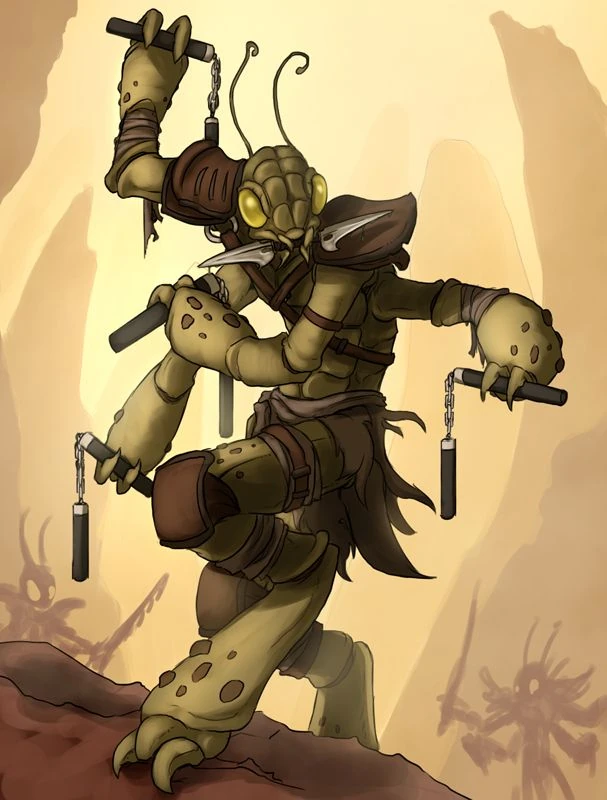 Thri-Kreen | Tormenta RPG Wiki | Fandom