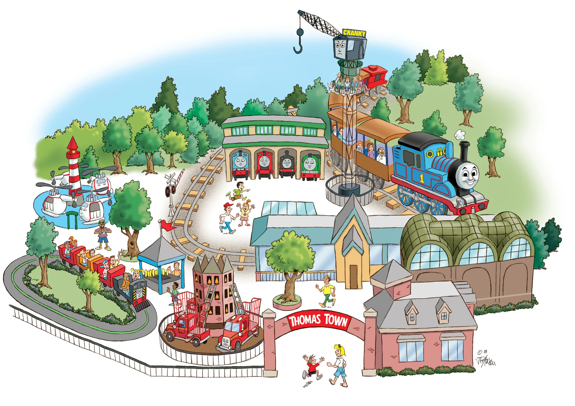 Thomas Town at Kennywood/Gallery | Thomas the Tank Engine Wikia | Fandom