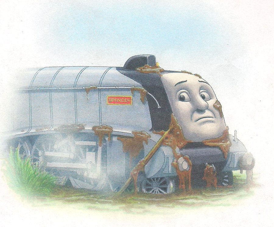 Image Stuckinthemud3png Thomas The Tank Engine Wikia Fandom