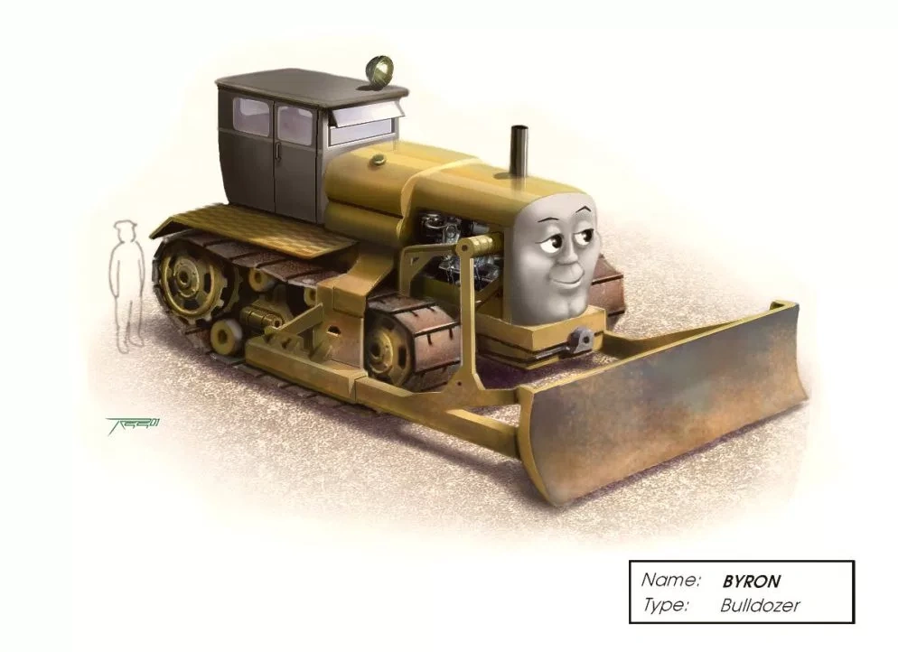 Byron/Behind the Scenes | Thomas the Tank Engine Wikia | Fandom