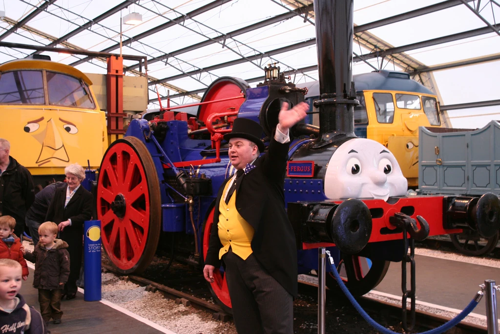 Image - FergusSirTophamHattandOtherRailwayDieselsAtDOWT.jpg | Thomas ...