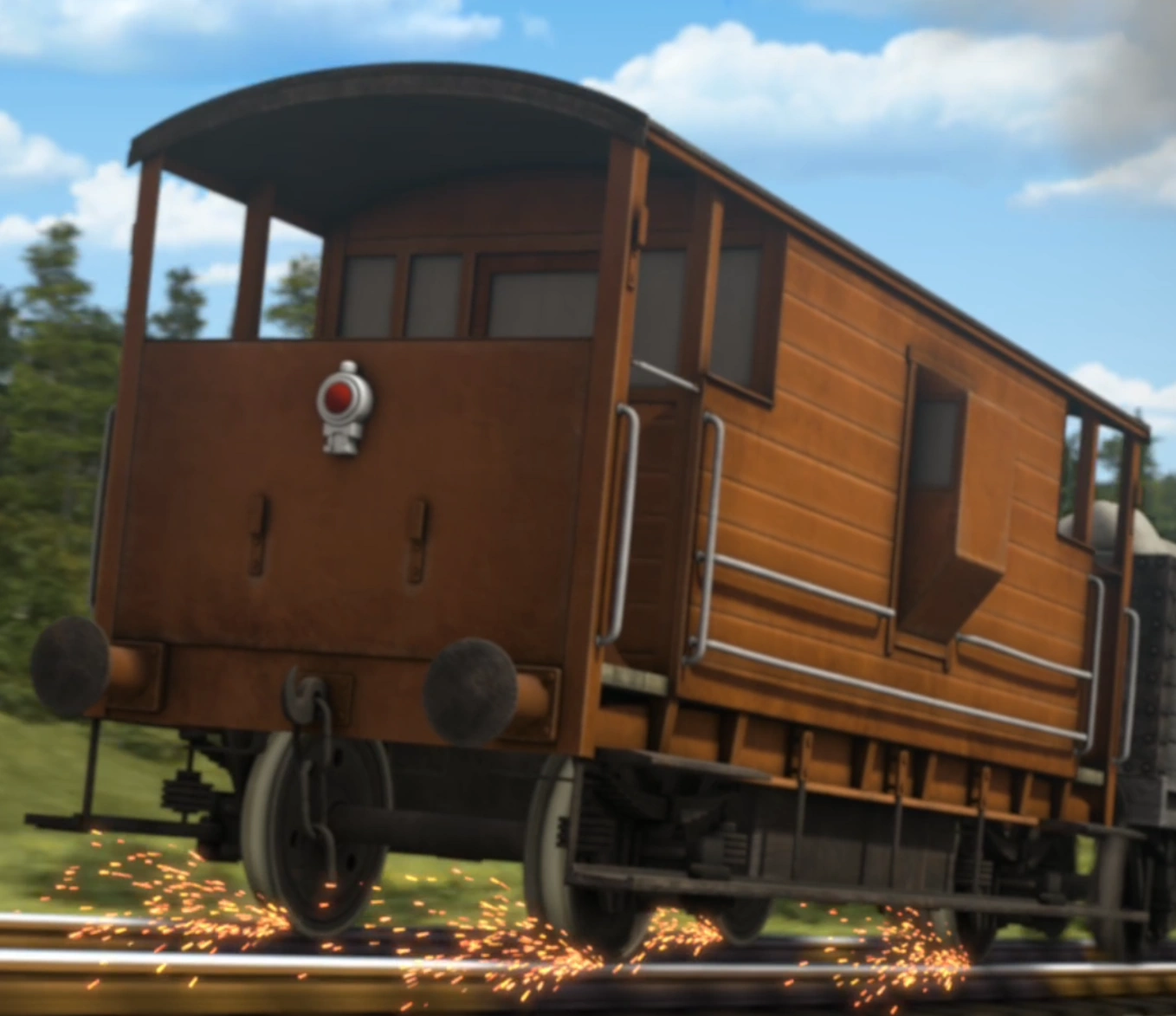 LMS 20 Ton Brake Vans | Thomas the Tank Engine Wikia | Fandom