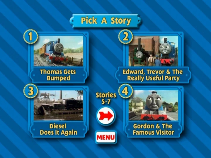 Image - ThomasGetsBumpedandOtherStoriesDVDmenu2.jpg | Thomas the Tank ...