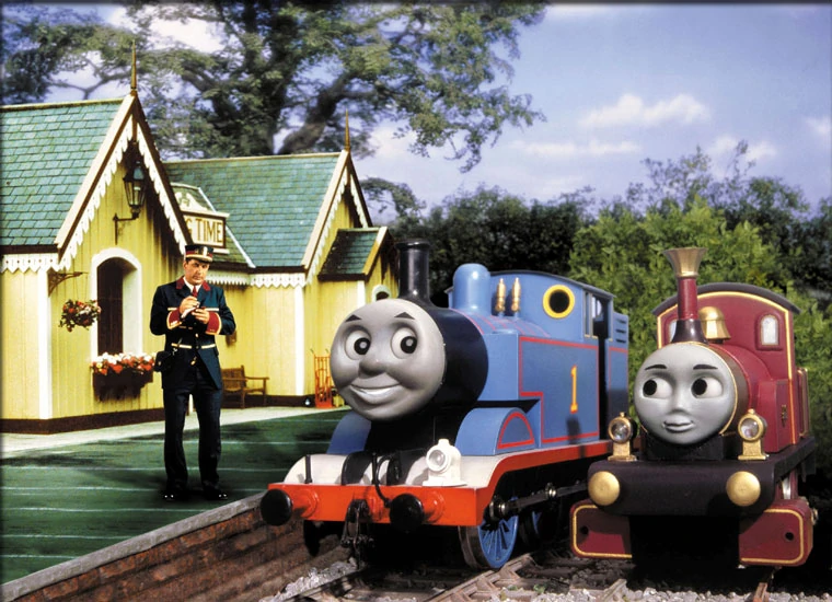 Image - Thomas,Lady,andMr.Conductor.jpg | Thomas the Tank Engine Wikia ...