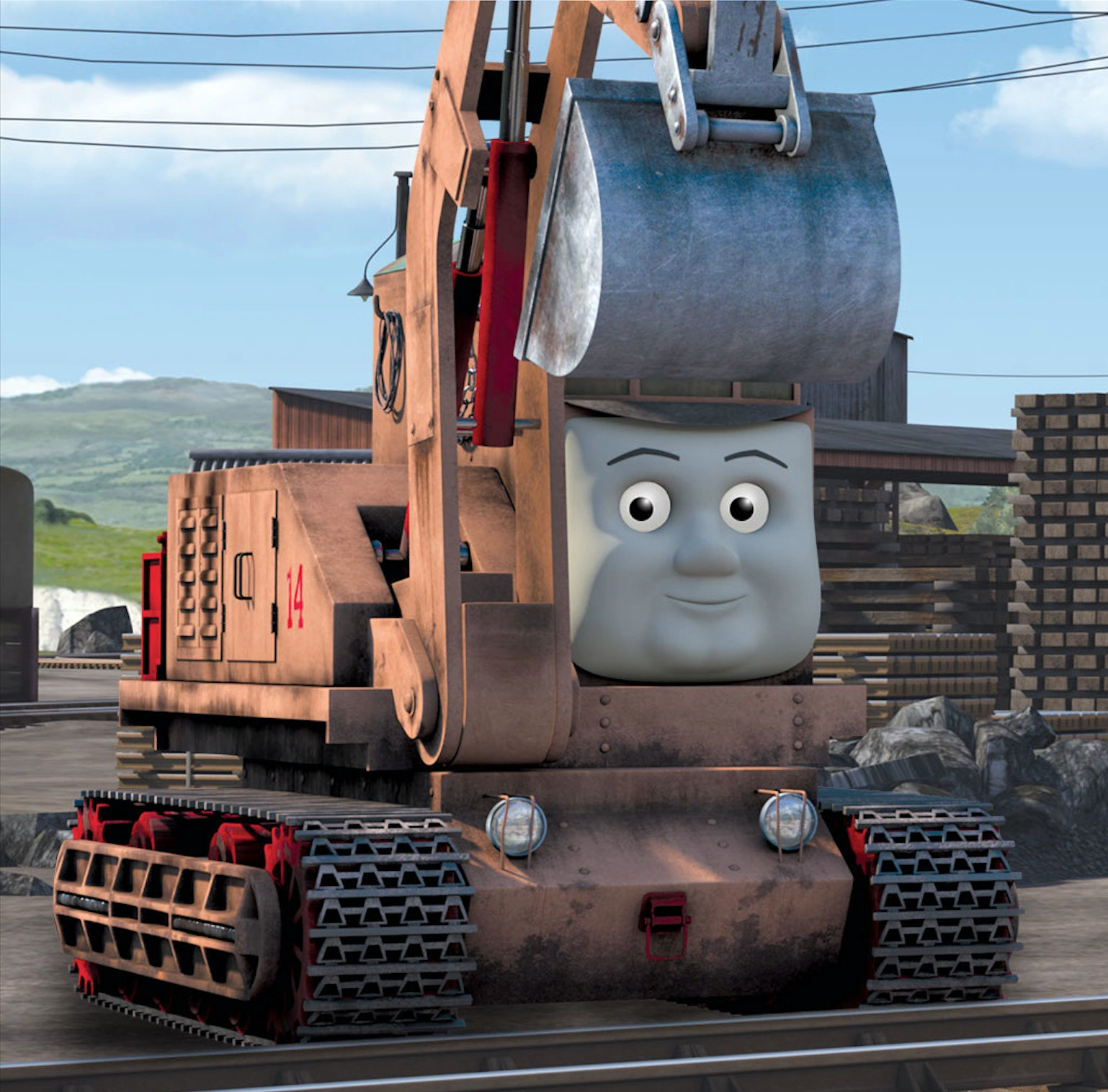 Oliver (excavator) | Thomas the Tank Engine Wikia | FANDOM powered by Wikia