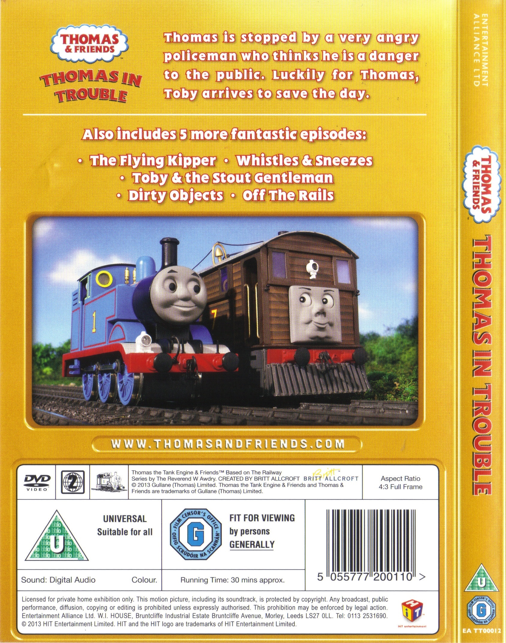 Thomas in Trouble (DVD) | Thomas the Tank Engine Wikia | FANDOM powered ... Thomas in Trouble (DVD) | Thomas the Tank Engine Wikia | FANDOM powered ...