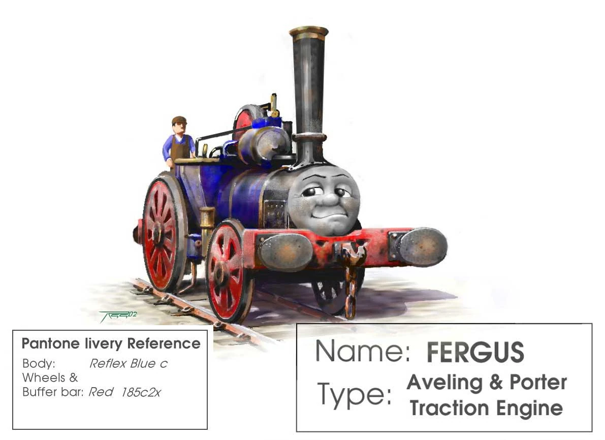 Image - FergusConceptArt.jpg | Thomas the Tank Engine Wikia | FANDOM ...