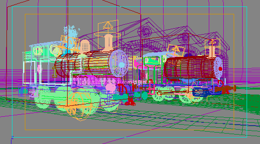 Image - LearningSegments-WireframeRenderingsThomasandPercy.png | Thomas the Tank Engine Wikia ...
