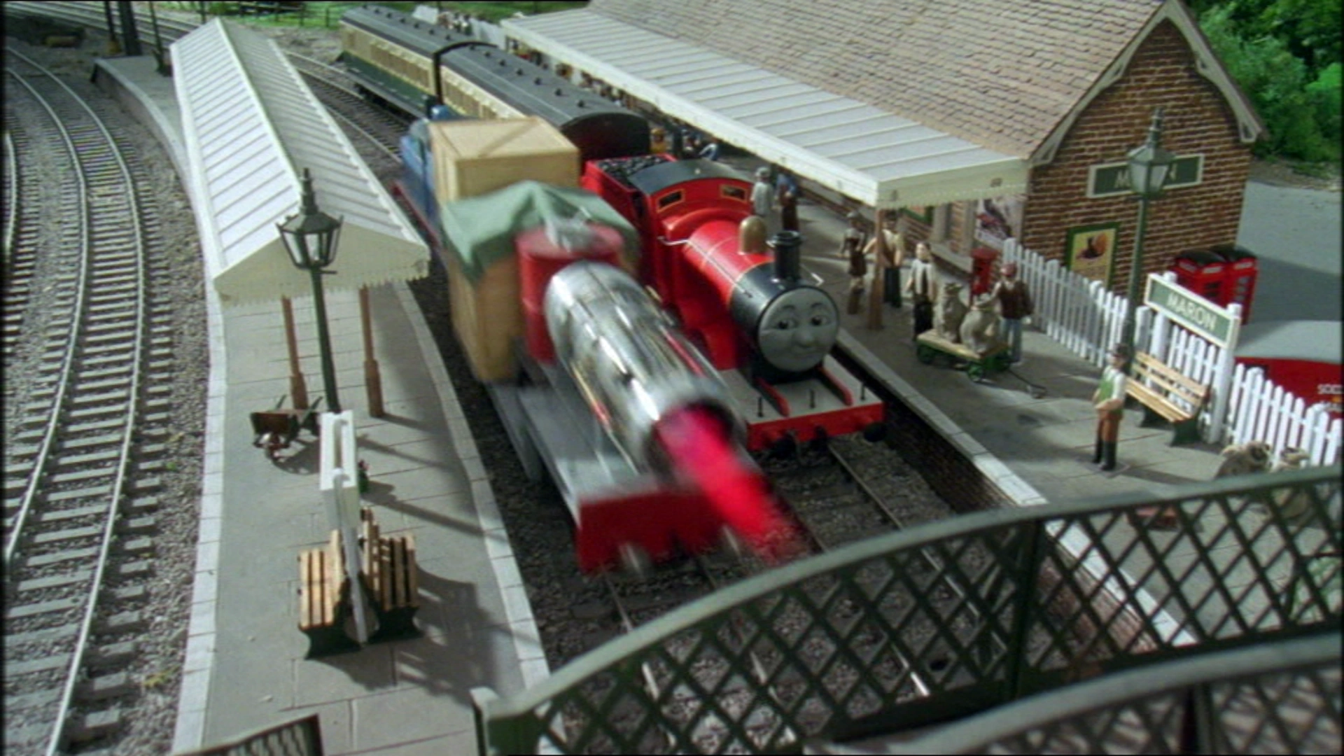 Thomas The Train Side View 2015 Locomotive 4024 Is On The Opposite