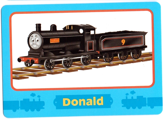 Image - DonaldTradingCard.png | Thomas the Tank Engine Wikia | FANDOM ...