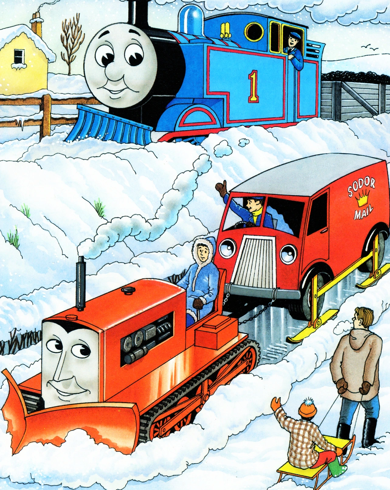 Pulling the Post | Thomas the Tank Engine Wikia | FANDOM powered by Wikia