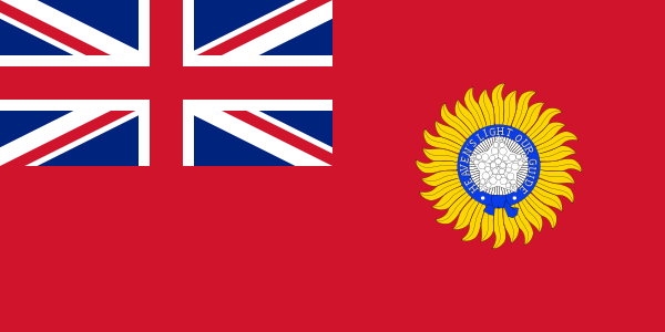 Image - 600px-British Raj Red Ensign.svg.png | Turtledove | FANDOM ...