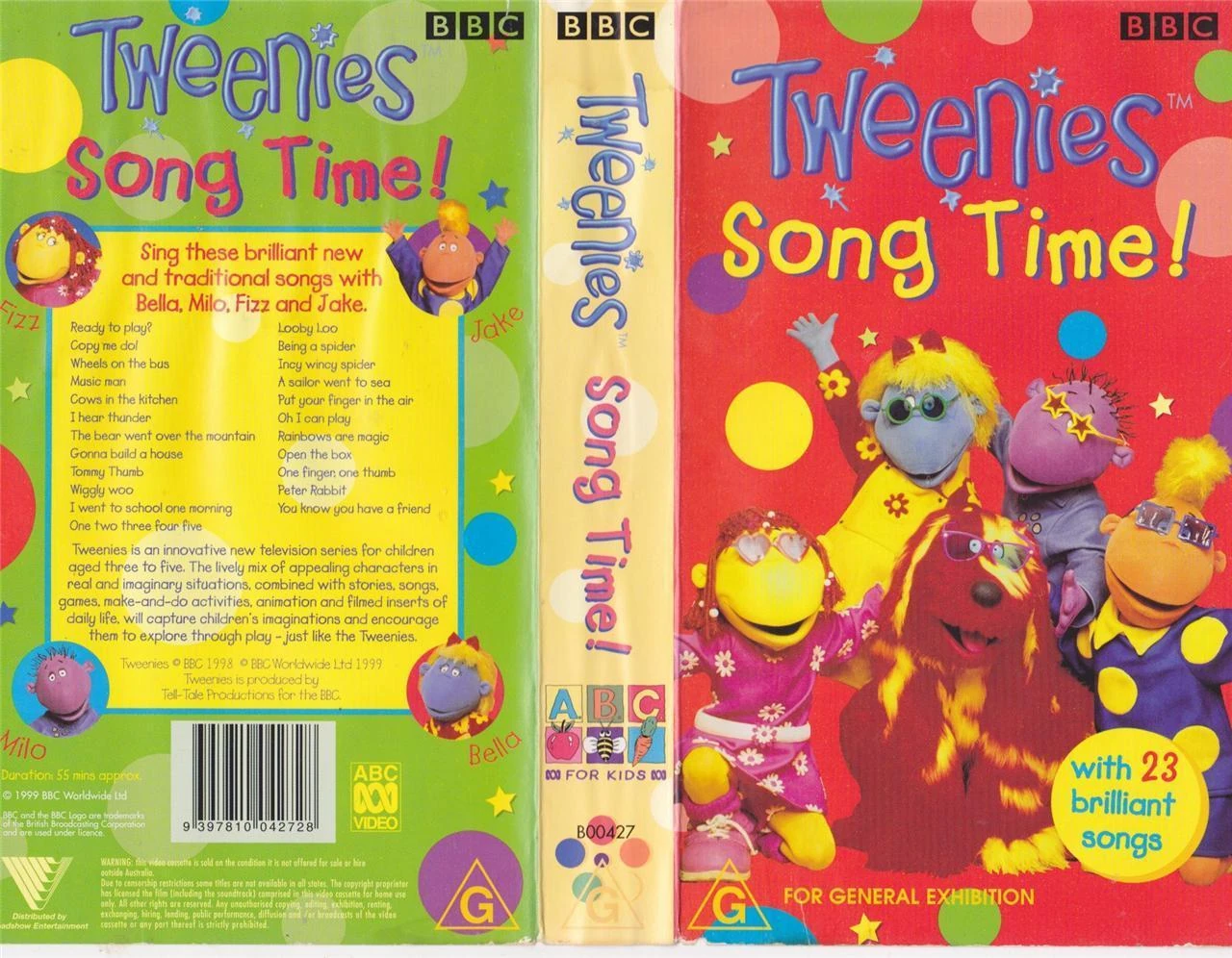 Image - Tweenies Song Time Australian VHS.jpg | Tweenies Wiki | FANDOM ...