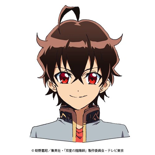 Image - Rokuro anime face design 1.png | Sousei no Onmyouji - Twin Star ...