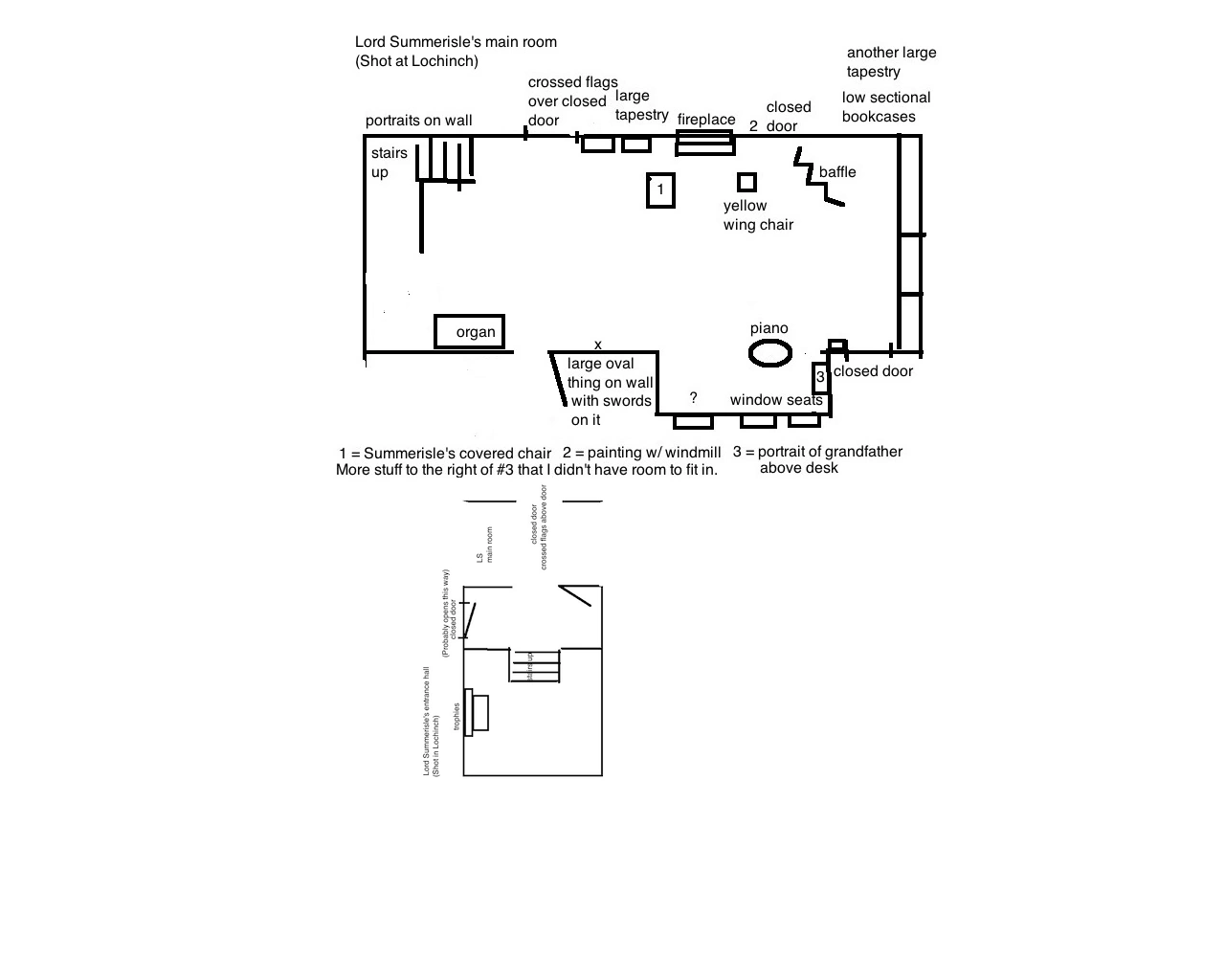 Floorplans - Lord Summerisle's castle | The Wicker Man (1973) Wikia ...
