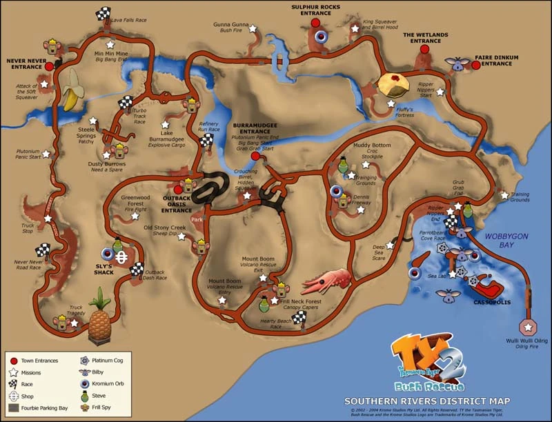 Southern Rivers | Ty Wiki | Fandom