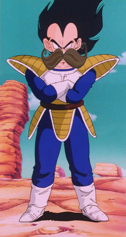 Image - Mustache Vegeta.jpg | Ultimate's Wiki | FANDOM powered by Wikia