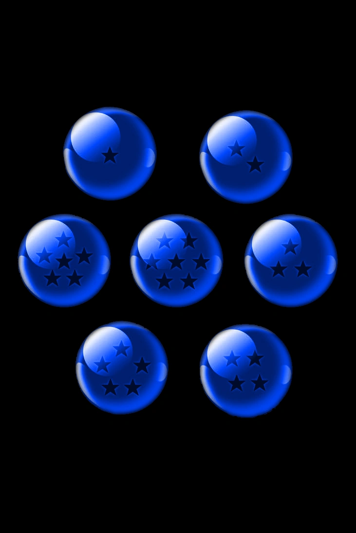 Black Star Blue Dragon Balls | Ultra Dragon Ball Wiki | FANDOM powered ...