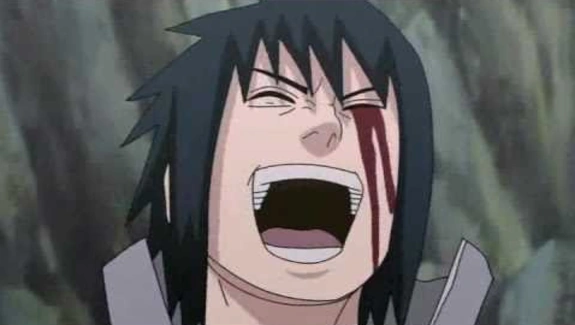 Image - Sasuke-laugh.png | Ultra Dragon Ball Wiki | FANDOM powered by Wikia