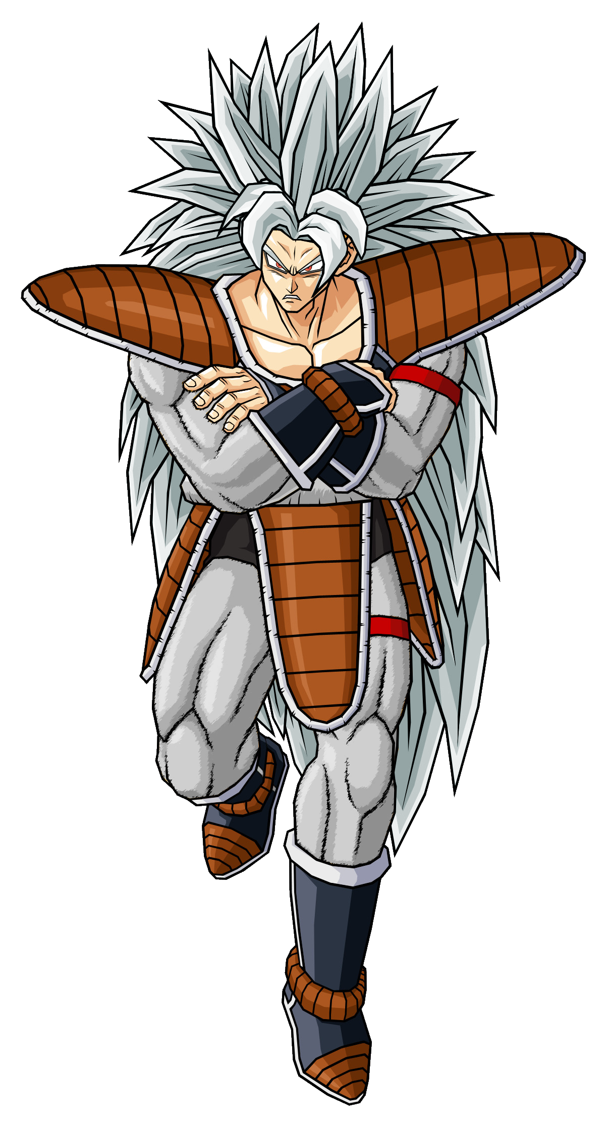 Image Raditz Silver Saiyan Ssj5 By Robertovile D3komcwpng Ultra