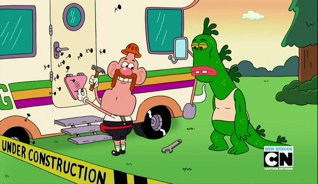 Image Uncle Grandpa Mr Gus And Belly Bag In Fix The Rv 01png Uncle Grandpa Wiki Fandom