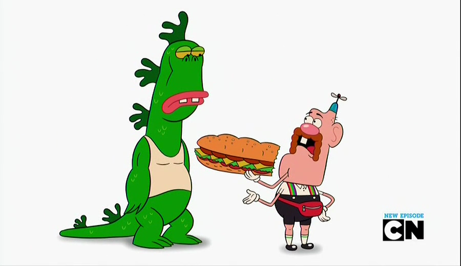 Image Uncle Grandpa Belly Bag And Mr Gus In Locked Out Inermission 8png Uncle Grandpa