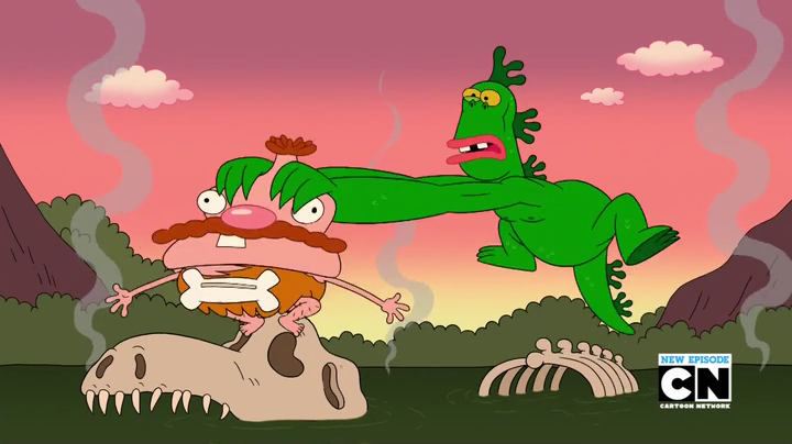 Image Mr Gus Belly Bag And Uncle Grandpa In Uncle Caveman 013png
