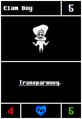 Clam Boy | Undercards Wikia | Fandom