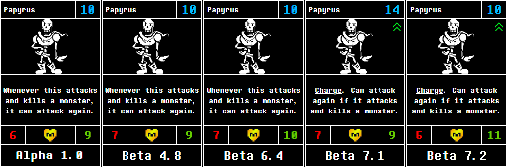Papyrus: Previous Versions | Undercards Wikia | Fandom
