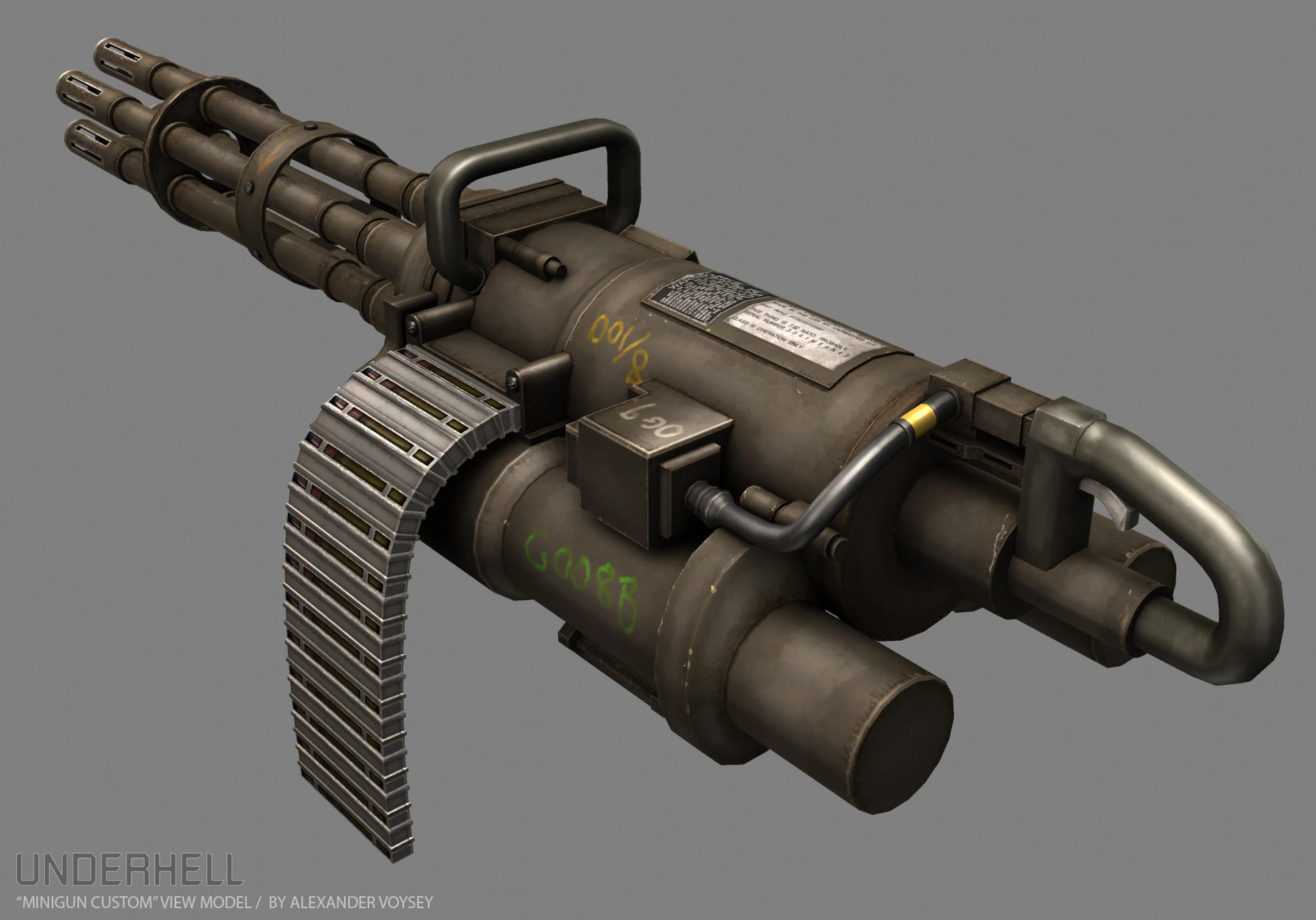 Image - Minigun render.jpg | Underhell Wiki | FANDOM powered by Wikia