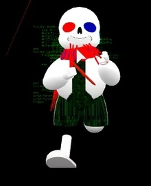Fatal error sans | Undertale 3D Boss Battles - ROBLOX Wiki | Fandom