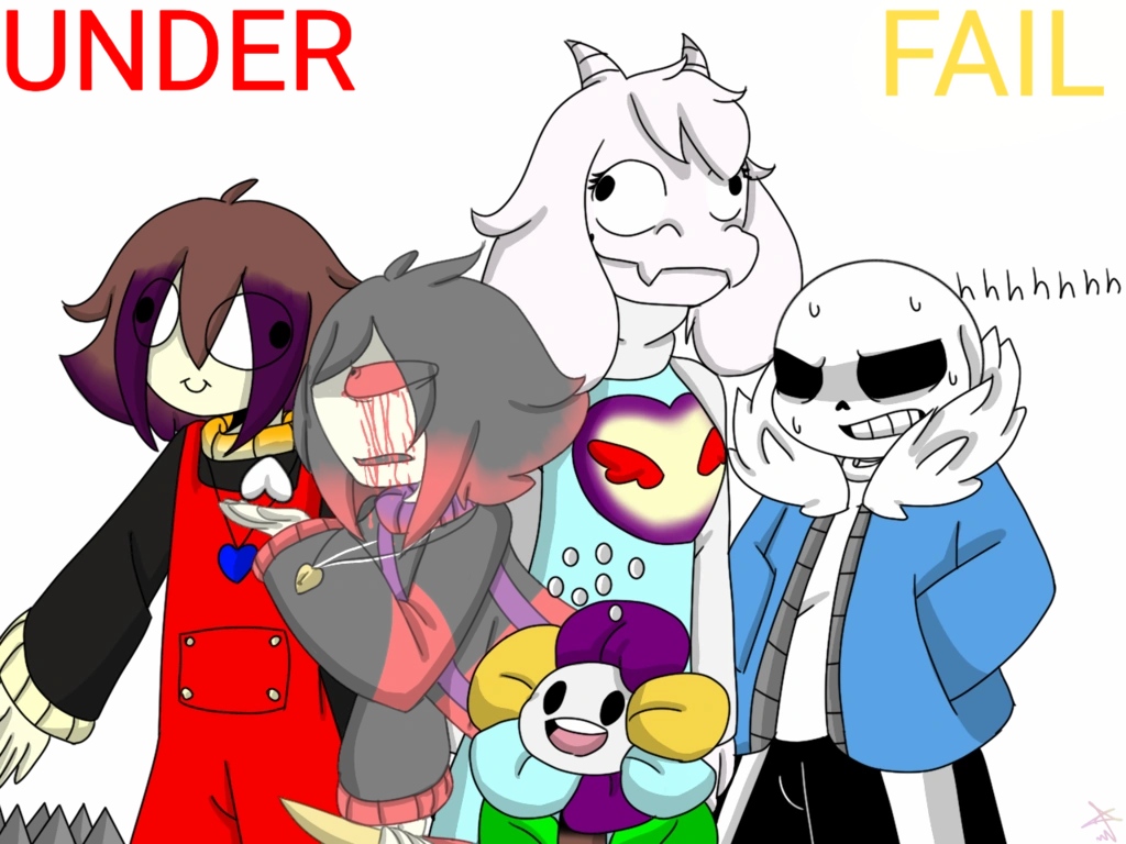 Изображение - Underfail by sofi2256-dal81v9.png | Undertale AU Вики ...