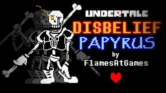 Disbelief Papyrus | Undertale Fanon Wikia | Fandom