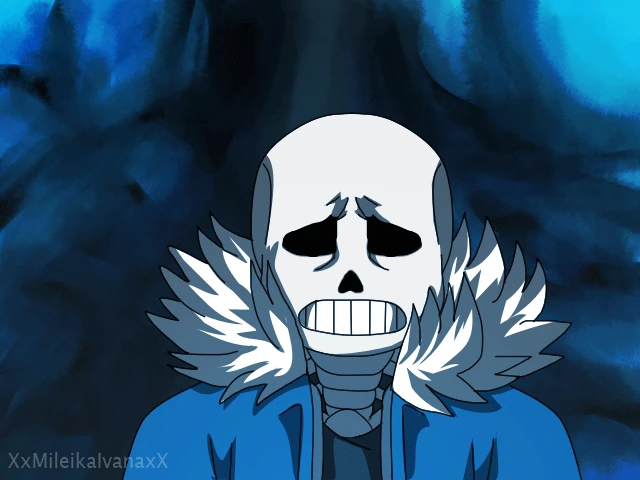 Imagen - Nightmaretale crying Sans.gif | Wikia Undertale | FANDOM ...