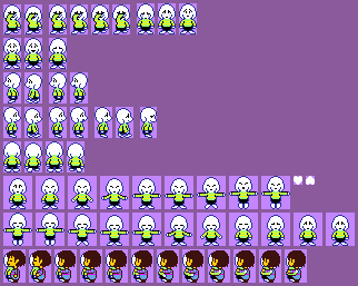 Изображение - Asriel sprites.png | Undertale Вики | FANDOM powered by Wikia